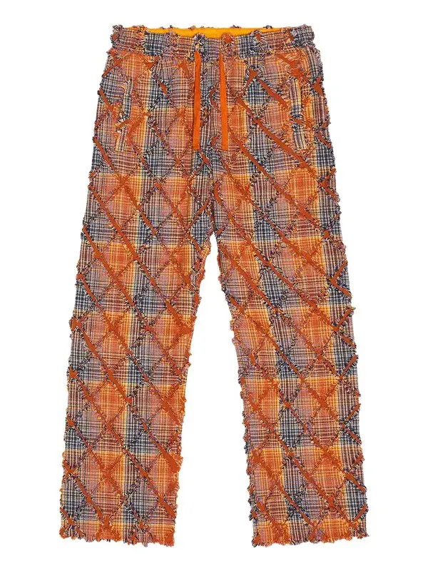PLEASURES Mystic Flannel Pant - Orange