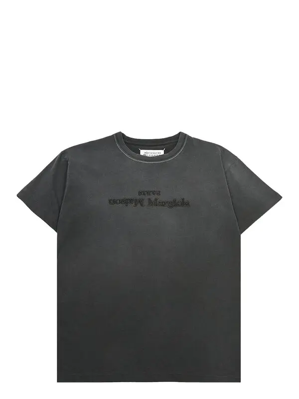 MAISON MARGIELA Reverse Logo T-shirt - Black