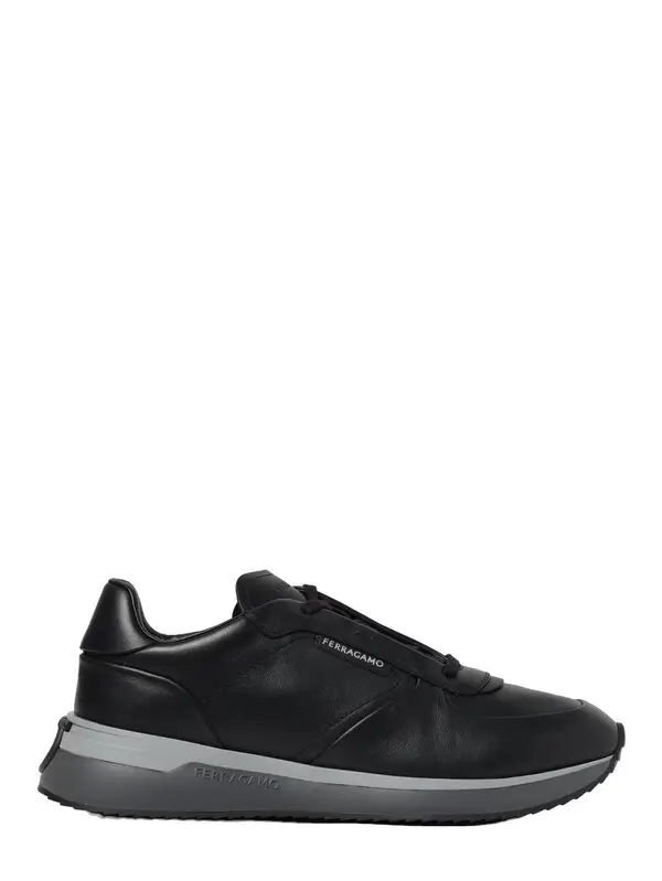 FERRAGAMO Low-top Sneakers - Black