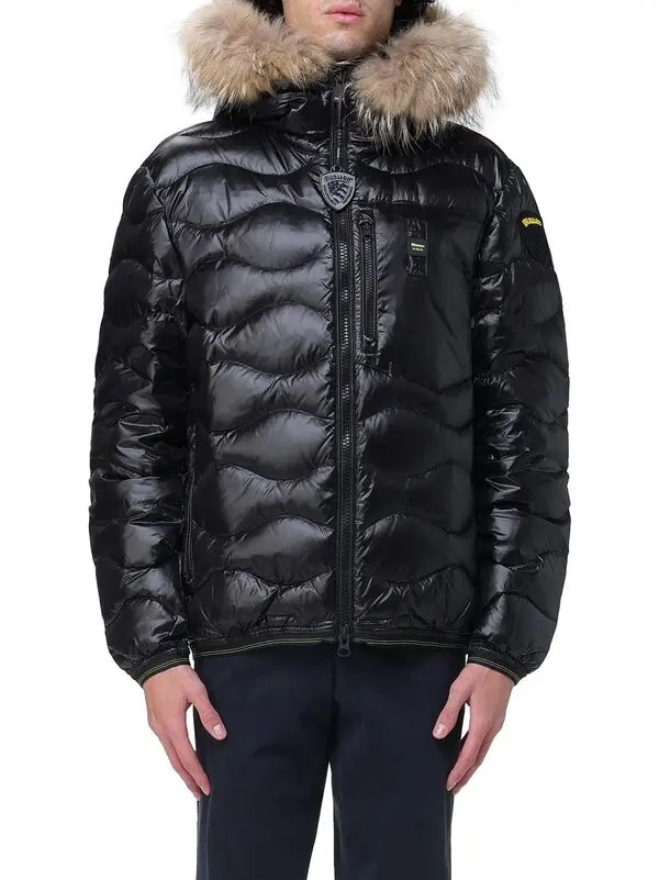BLAUER. Jacket - Black