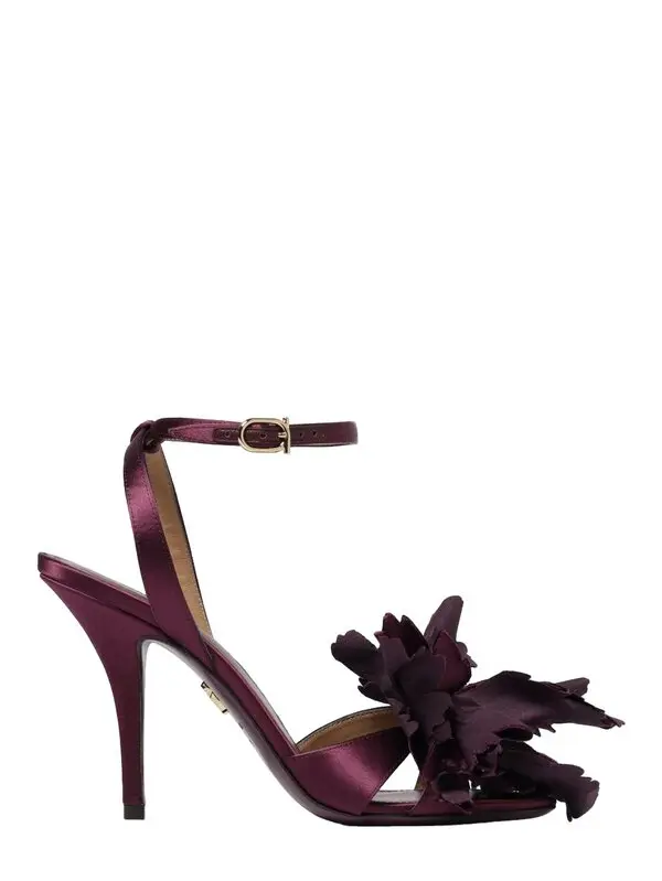 FERRAGAMO Heeled Sandal - Burgundy