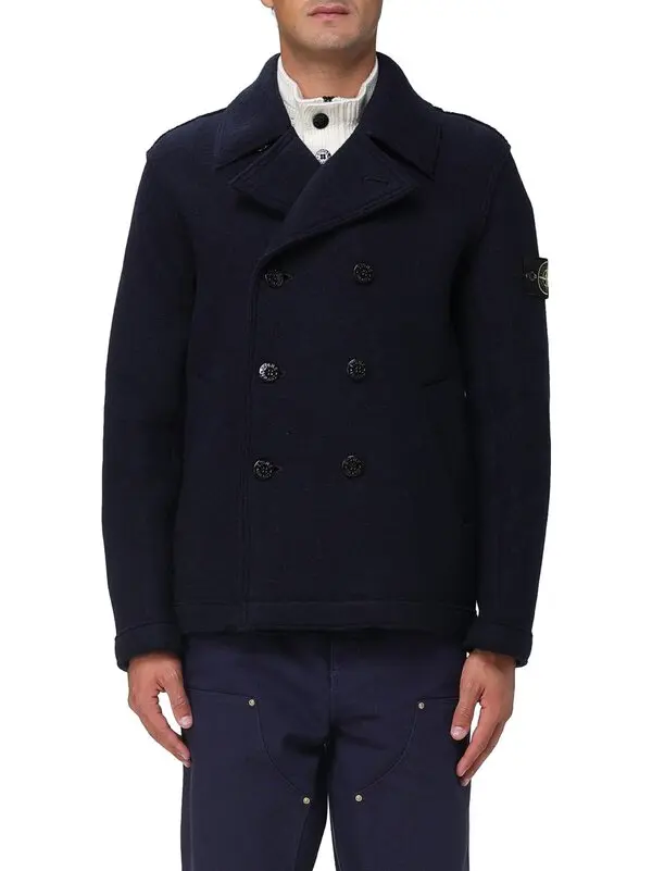 Stone Island Coat - Blue