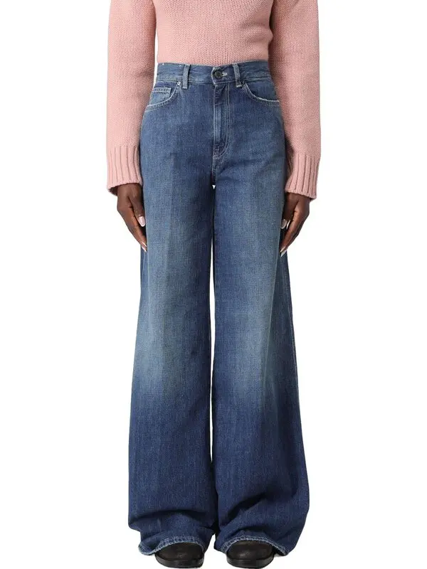 PT TORINO Wide Leg Jeans - Denim