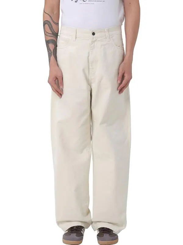 Carhartt Work In Progress Wide Leg Jeans - White