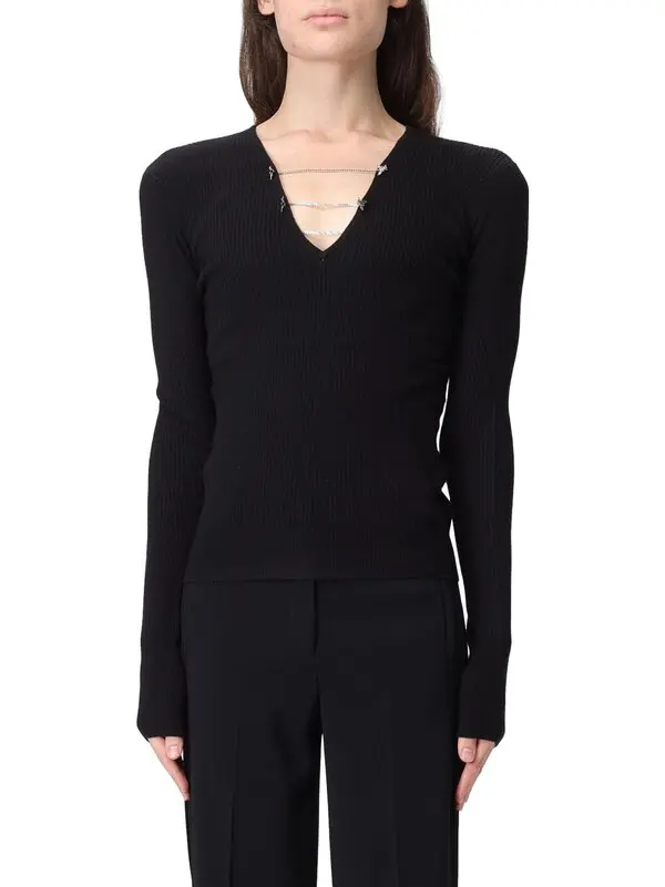 Patrizia Pepe Pullover Sweater - Black