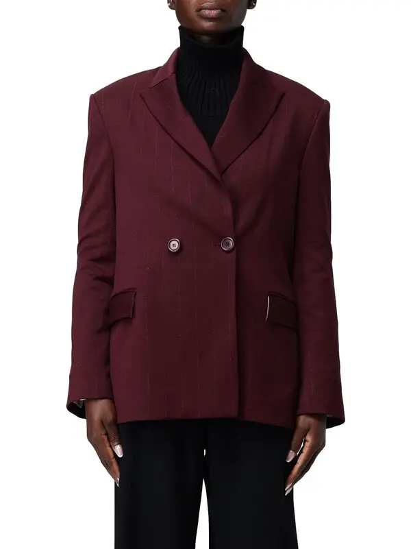 HANITA Tailored Jacket - Burgundy