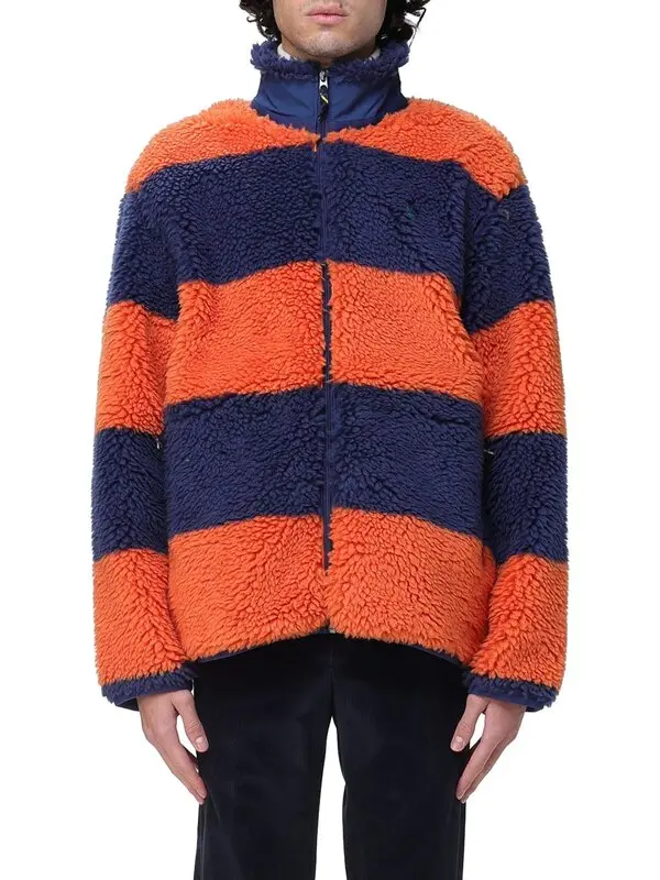 Polo Ralph Lauren Striped Jacket - Orange