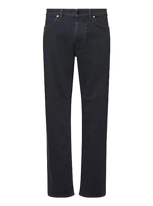 Stone Island Slim-fit Straight-leg Stretch-denim Jeans - Black Rinse