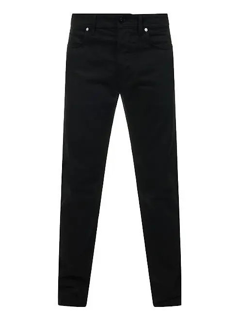 Stone Island Straight-leg Denim Jeans - Black