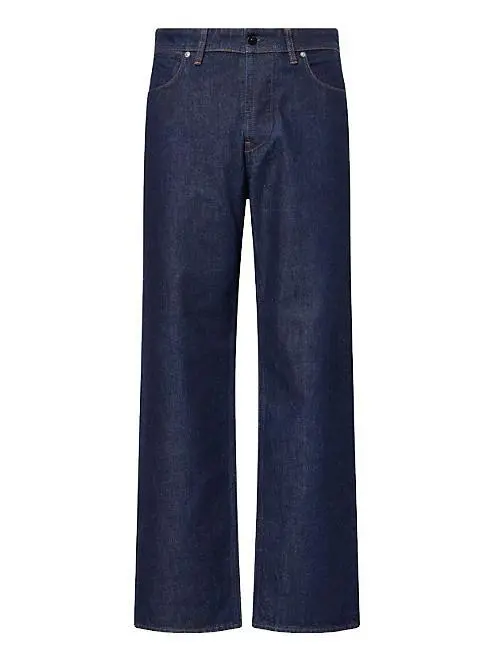 Stone Island Straight-leg Loose-fit Denim Jeans - Blue Rinse