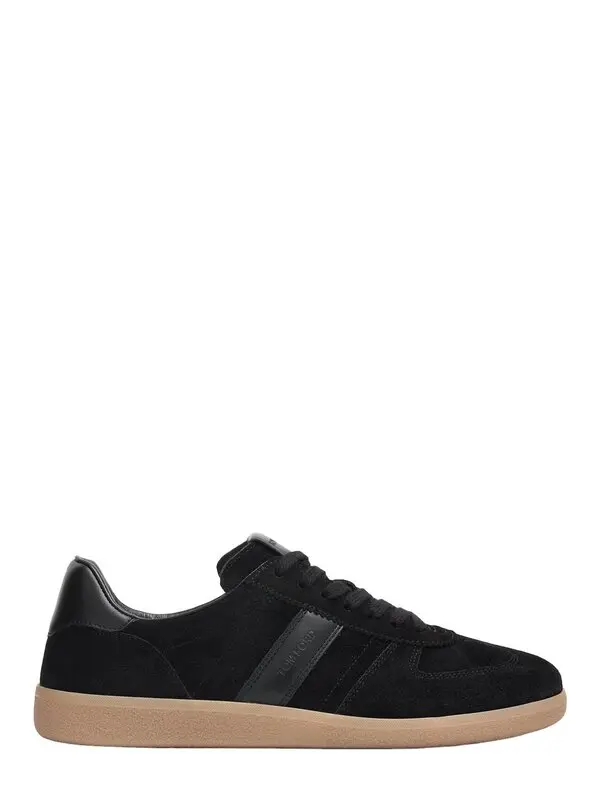 TOM FORD Suede Low-top Sneakers - Black