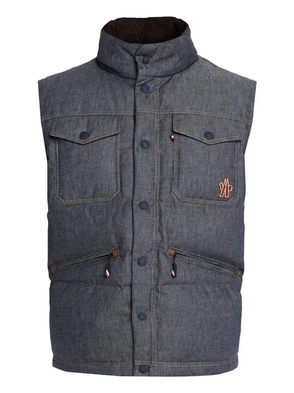 Moncler Krachan Puffer Vest - Grey