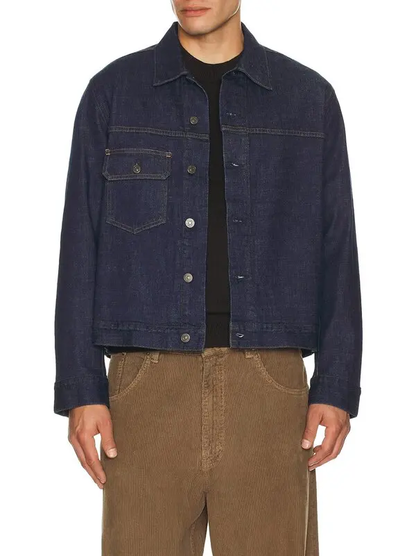 Citizens Of Humanity Box Denim Jacket - Cross Hatch