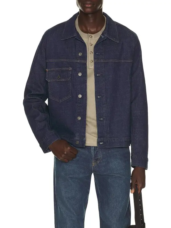 Citizens Of Humanity Box Denim Jacket - Cross Hatch