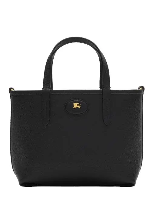Burberry Mini Reversible Bloomsbury Tote - Black/calico Beige