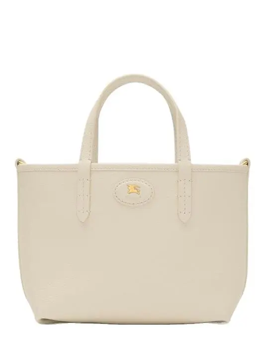 Burberry Mini Reversible Bloomsbury Tote - Soap Beige/light Beige