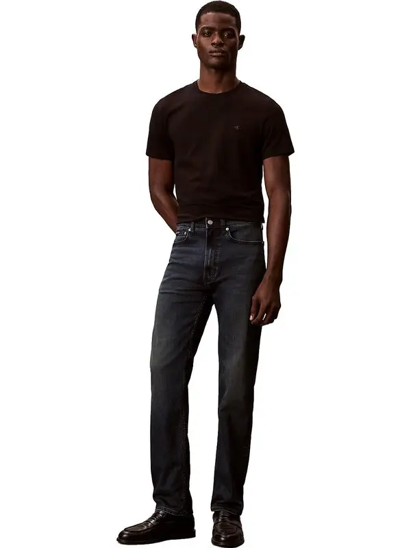 Calvin Klein Standard Straight Jeans - Boston Blue Black