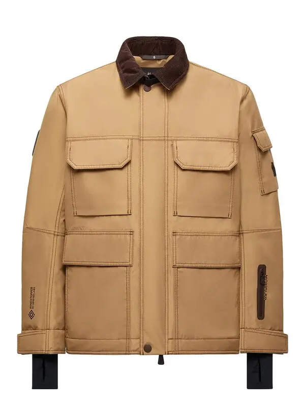 Moncler Marguns Gore-tex Laminate Ski Jacket - Beige