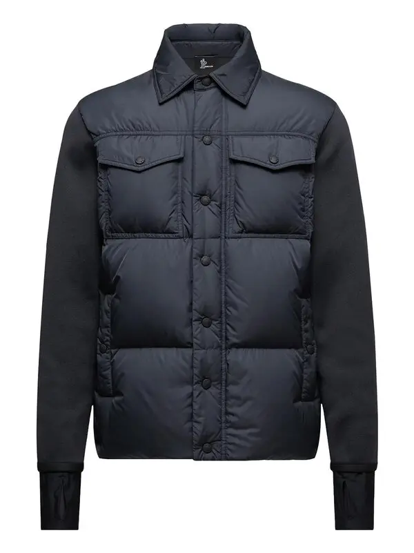Moncler Padded Zip-up Cardigan - Blue