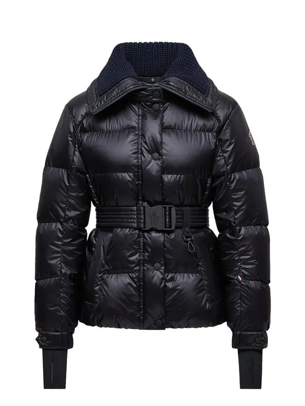 Moncler Bataillouse Belted Ski Jacket - Blue