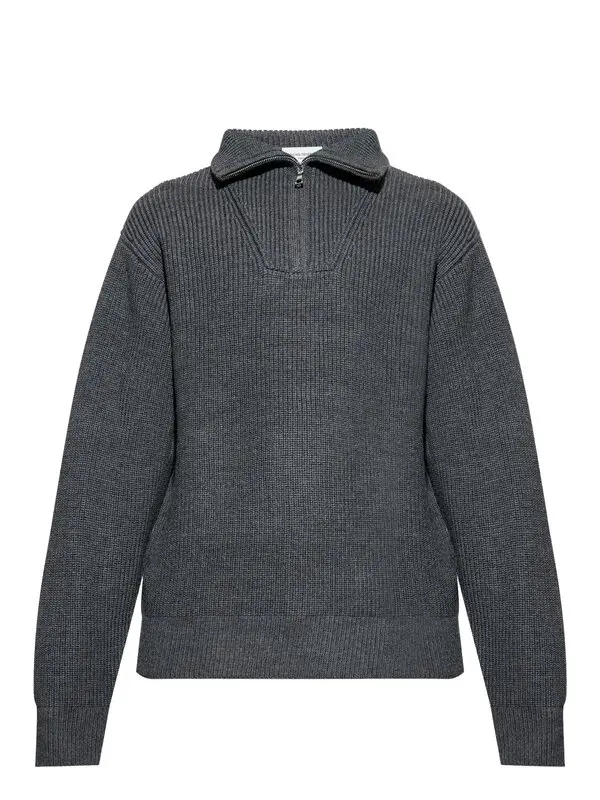 Officine Générale Wool Sweater - Grey