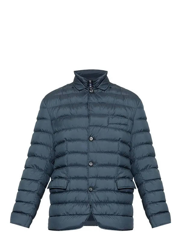 Add Down Jacket - Navy Blue