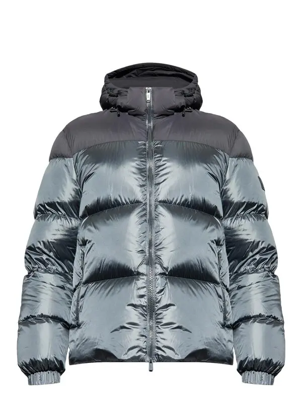 Add Quilted Down Jacket - Grey