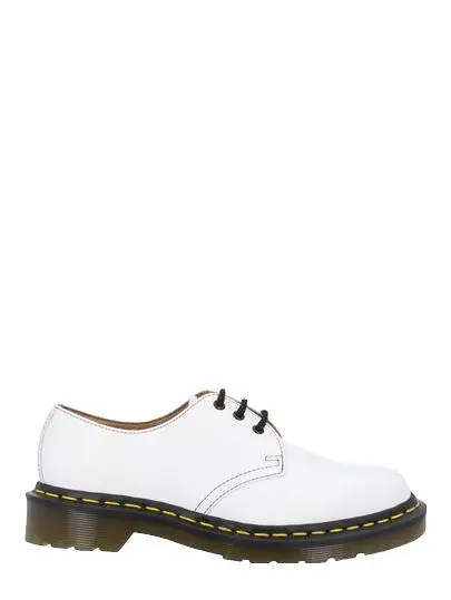 DR. MARTENS X COMME DES GARÇONS Lace-up Leather Shoes - White