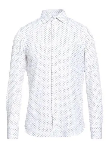 Scotch & Soda Shirt Size Polyester, Elastane - White