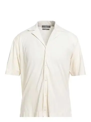 DANIELE FIESOLI Lab Shirt Ivory Size Cotton - White
