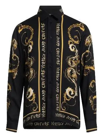 Versace Shirt Size Viscose - Black