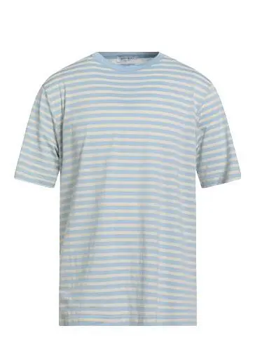WOOL & CO T-shirt Taupe Size Cotton - Blue