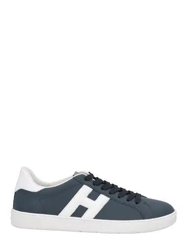 Hogan Leather Sneakers - Blue