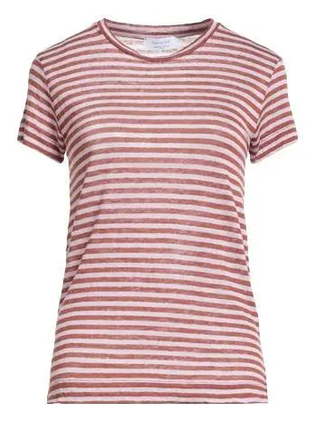 DANIELE FIESOLI Printed Linen T-shirt - Pink