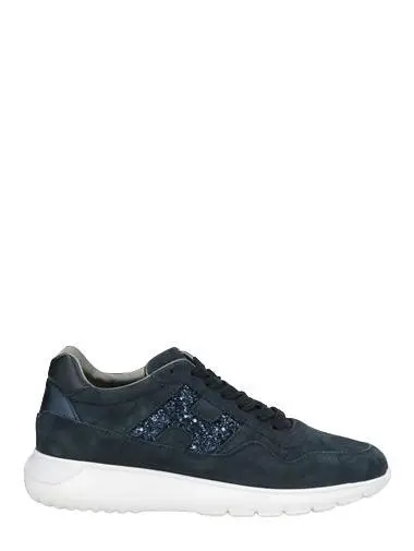 Hogan Leather Sneakers - Navy