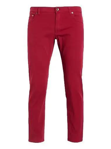 Dolce & Gabbana Cotton-elastane Tapered Pants - Red