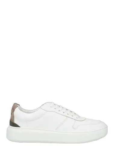 Herno Leather Low-top Sneakers - White