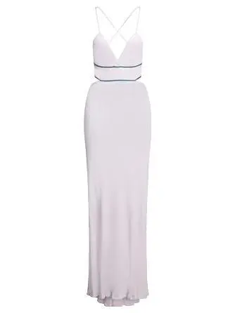Giorgio Armani Midi Dress In Light Viscose And Polyamide - Pink