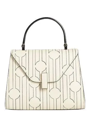 VALEXTRA Handbag In Calfskin Leather - White