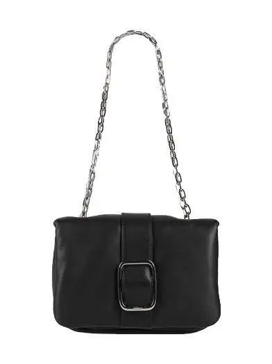 Ba&sh Lambskin Shoulder Bag - Black