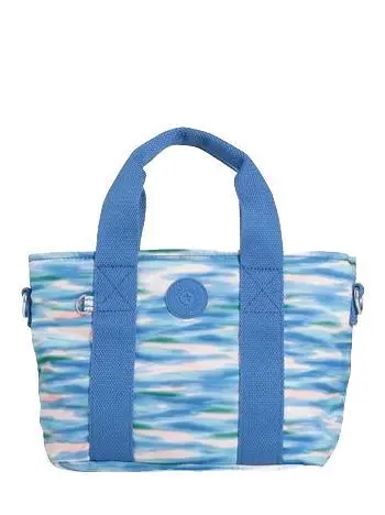 KIPLING Printed Polyester Tote With Detachable Strap - Blue