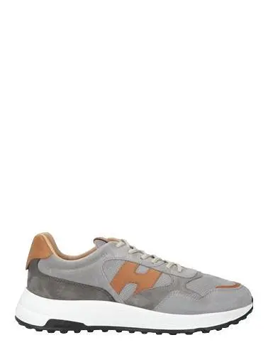 Hogan Leather Sneakers - Grey