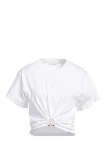 Rabanne Cotton Jersey T-shirt - White