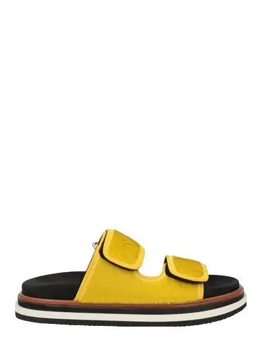 Hogan Calfskin Sandals - Yellow