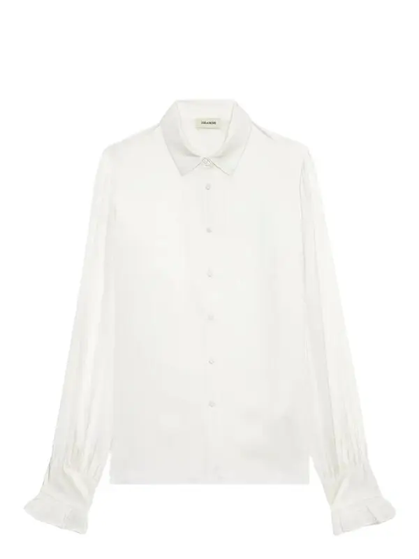 Zadig&Voltaire Thely Long-sleeve Shirt - White