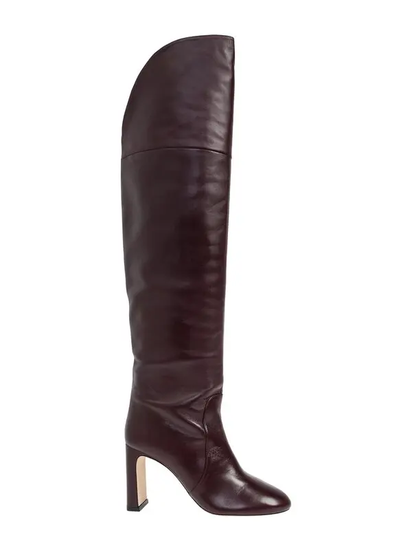 STUART WEITZMAN Babette Over-the-knee Boots - Burgundy