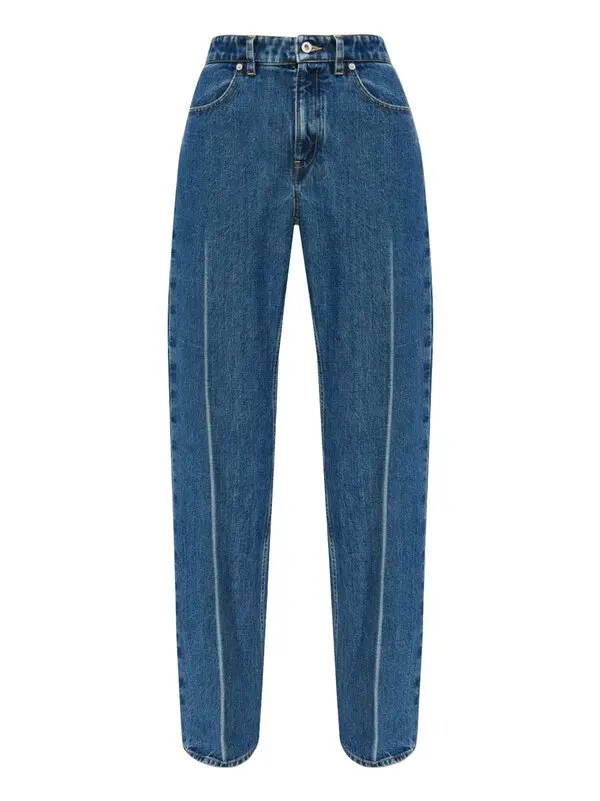 JIL SANDER Jeans With Decorative Legs - Blue