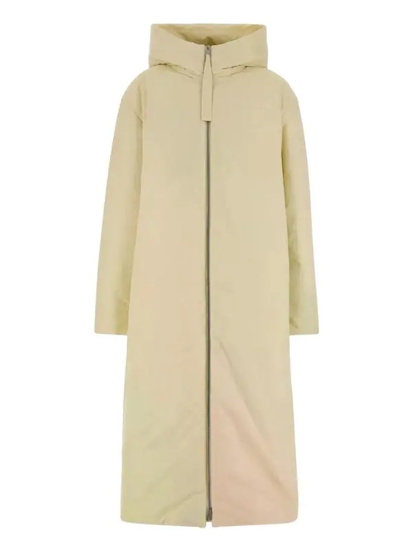 JIL SANDER Hooded Coat - Neutrals