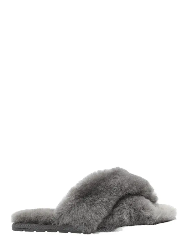 EMU AUSTRALIA Mayberry Sheepskin Slides - Grey