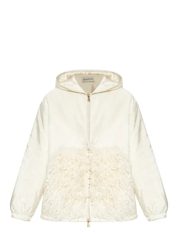 Moncler Hooded Jacket - Cream